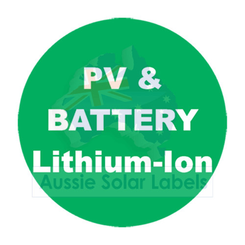 Battery Label Kit - Aussie Solar Labels