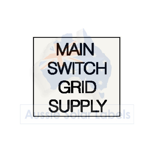 PV DP System Label Kit - Aussie Solar Labels