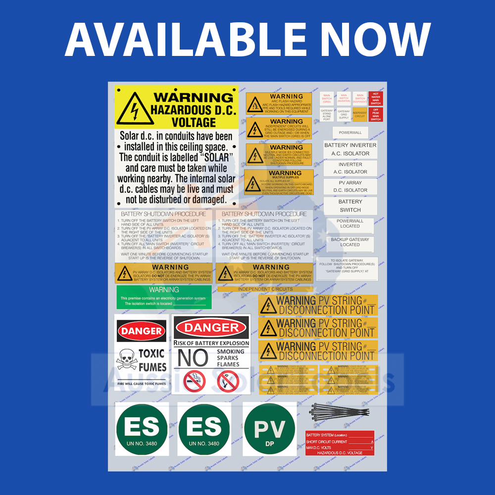 Home - Aussie Solar Labels